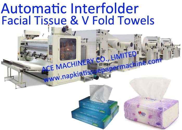 Full Automatic Interfolder Facial Tissue Machine With Latest Technology